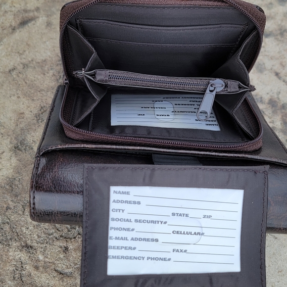 Guang Tong | Bags | Guang Tong Wallet Brand New Early 200s Dark Brown ...